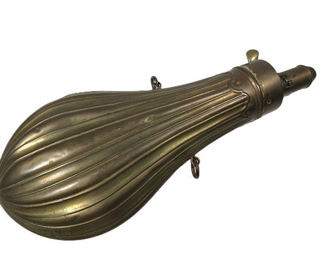 Civil War Era Black Powder Flask G.W. Hawksley (unmarked) - Etsy