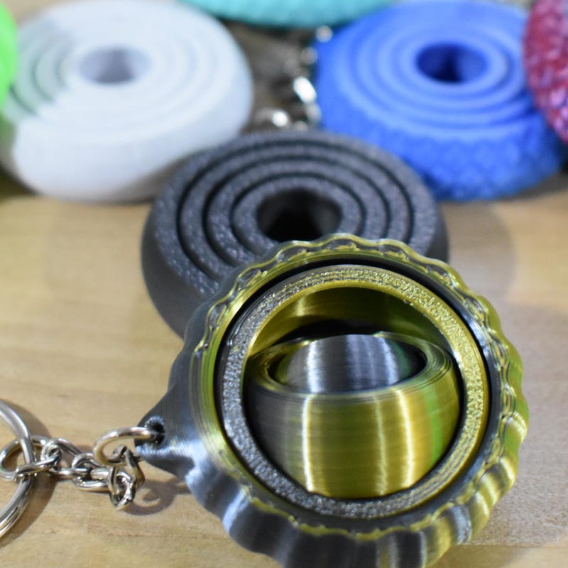 Key Ring Fidget - Etsy