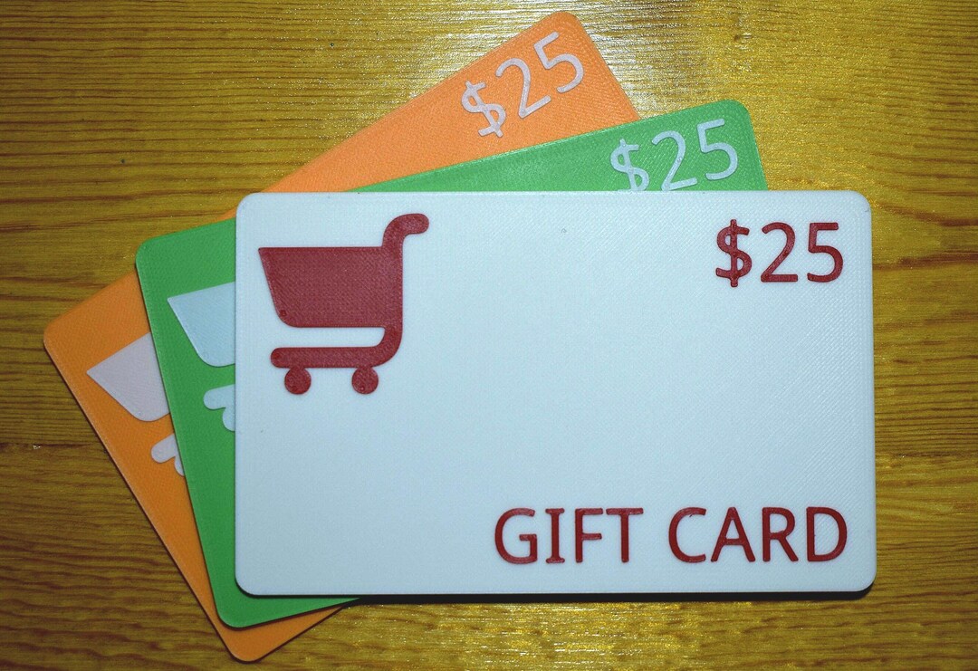 Personalized Play Gift Card Toy for Kids Play - Etsy