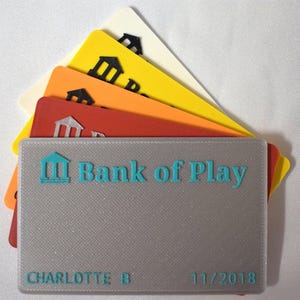 Gold Charge Card - Etsy