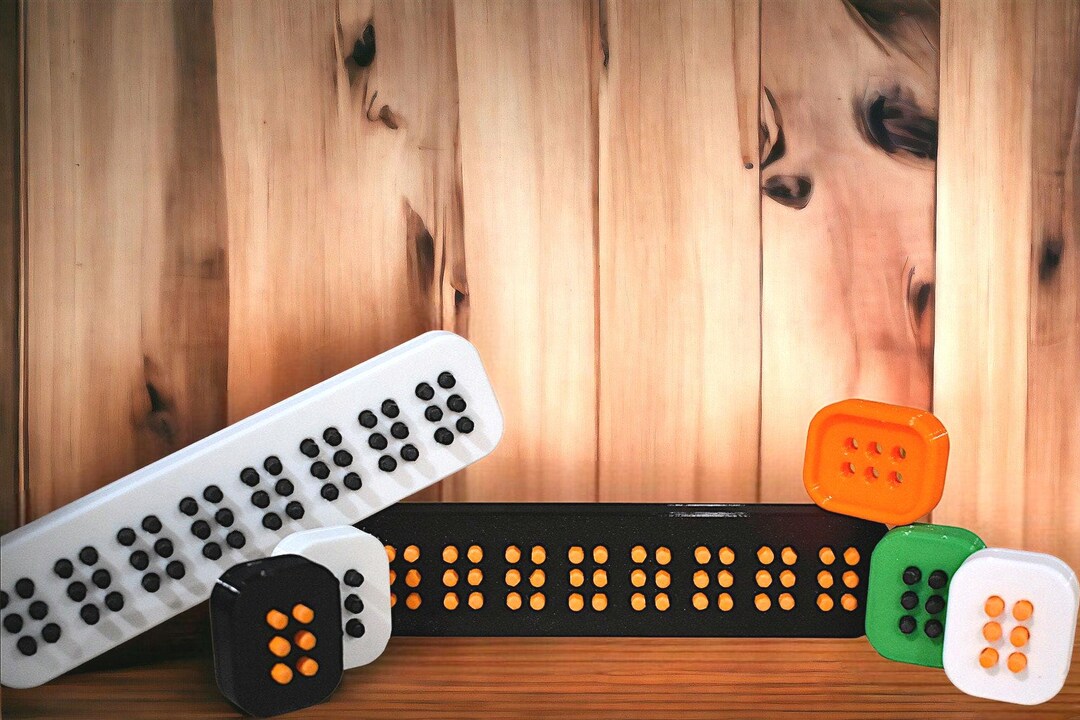 8 Cell Braille Tactile Training Aid! | Learning & Teaching Fidget! - Etsy