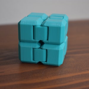 Weighted Infinity Fidget Cube Personalize up to 6 Colors - Etsy