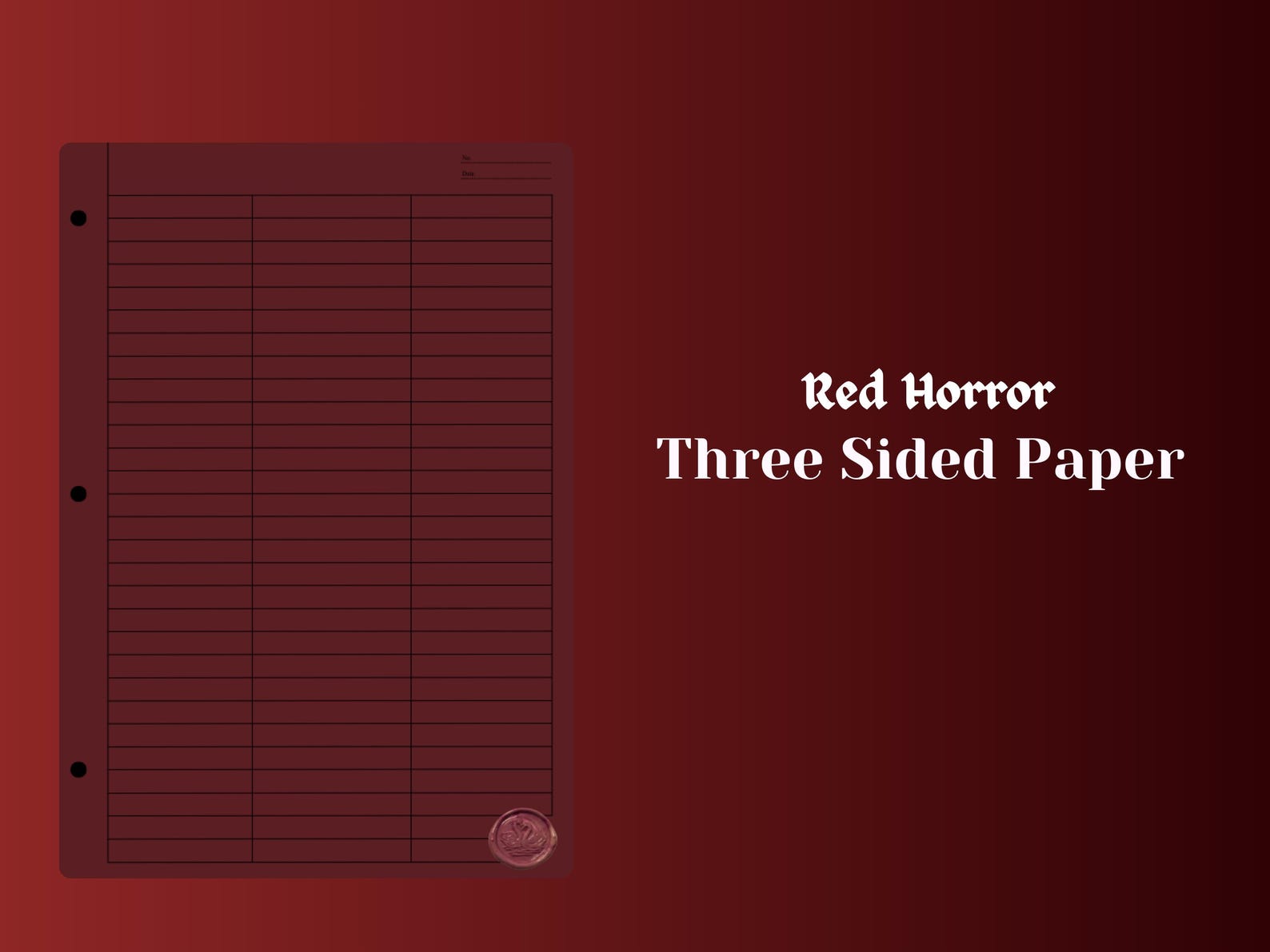 Red Horror Digital Notebook, Student Planner (goodnotes, Notability) - Etsy