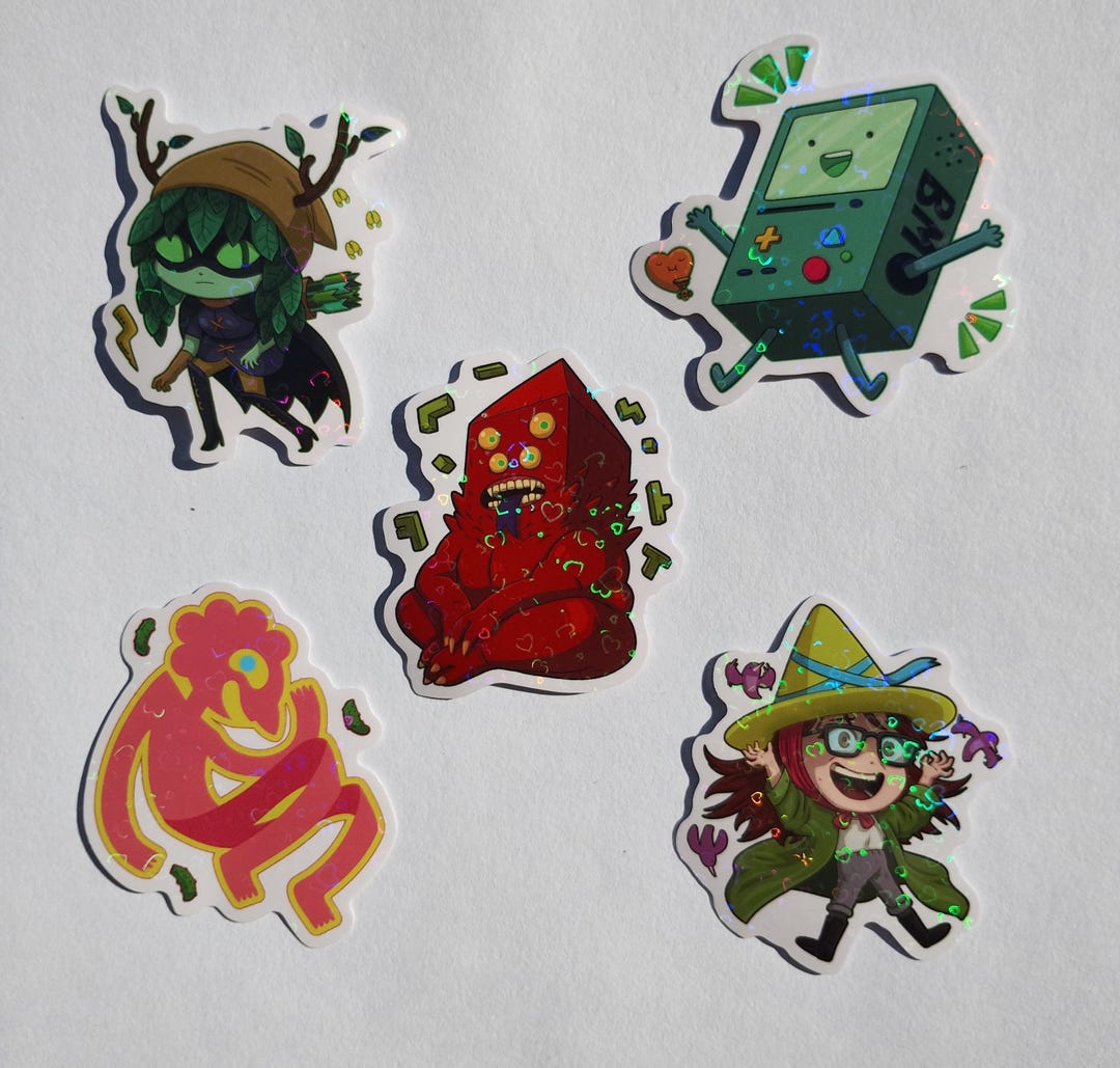 Adventure Time Sticker Set 2 - Etsy