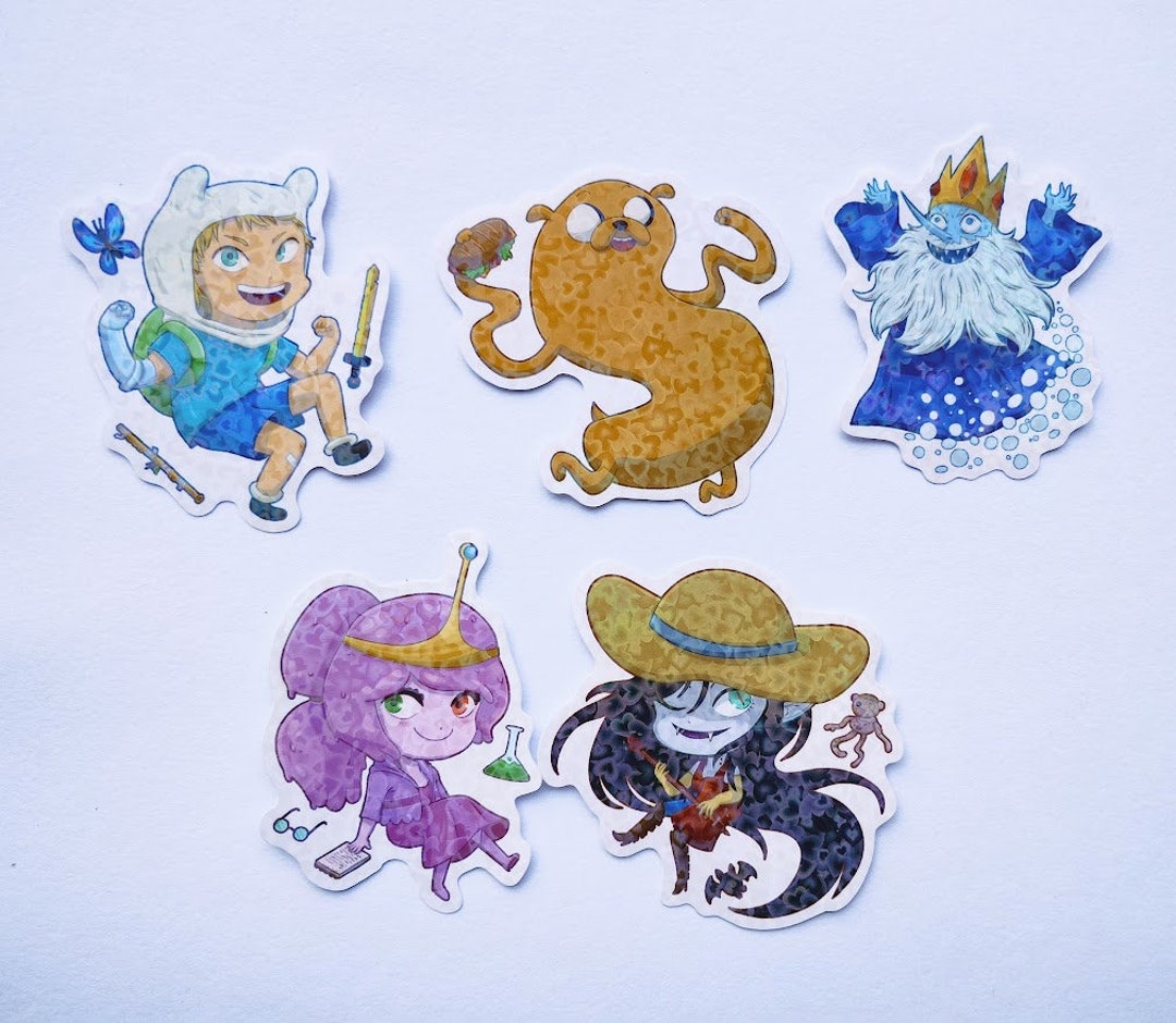 Adventure Time Sticker Set 1 - Etsy