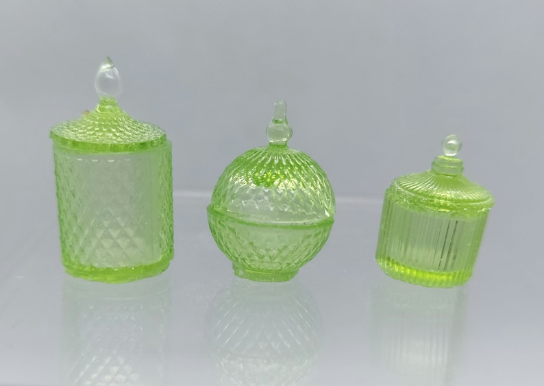 Dollhouse Miniature Trinket Candy Dish - Etsy