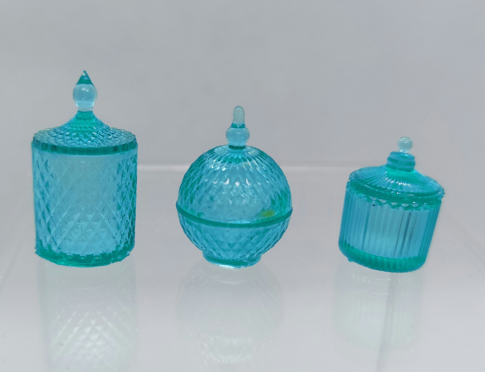 Dollhouse Miniature Trinket Candy Dish - Etsy