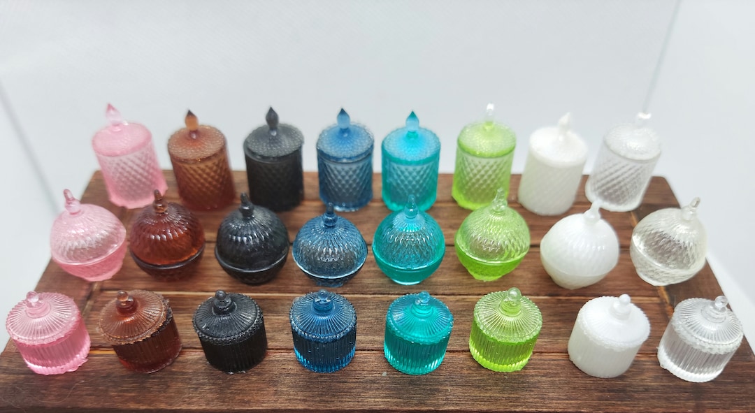 Dollhouse Miniature Trinket Candy Dish - Etsy