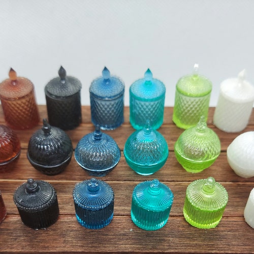 Dollhouse Miniature Trinket Candy Dish - Etsy