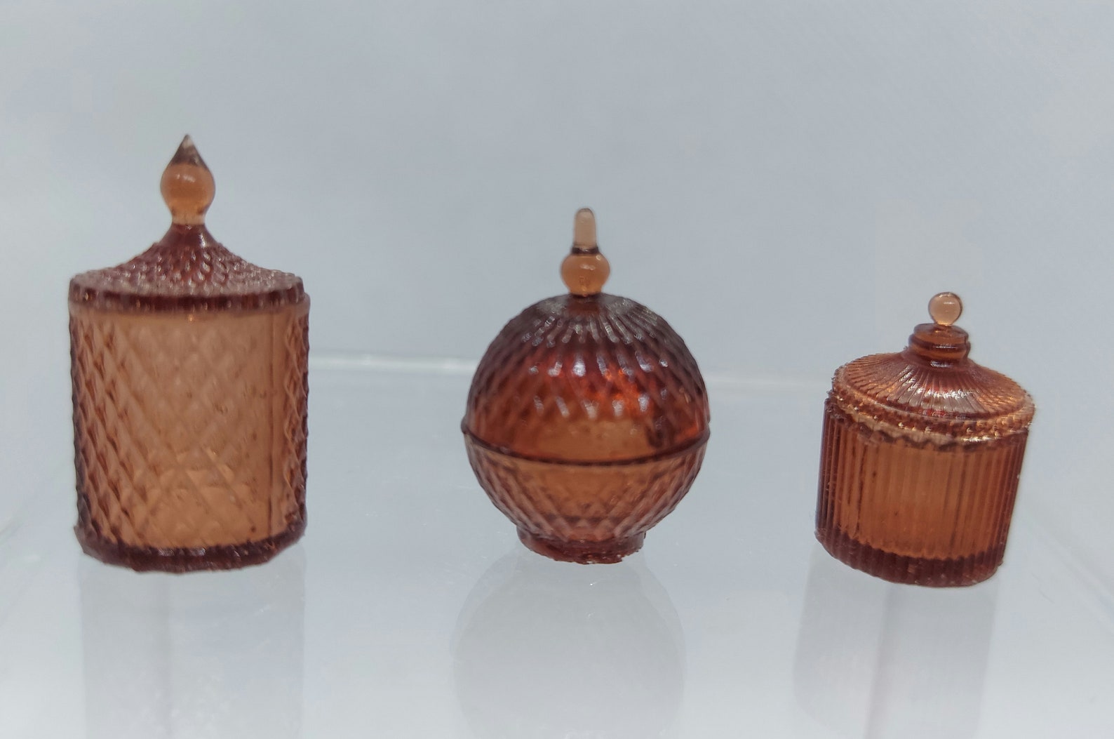 Dollhouse Miniature Trinket Candy Dish - Etsy