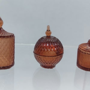 Dollhouse Miniature Trinket Candy Dish - Etsy