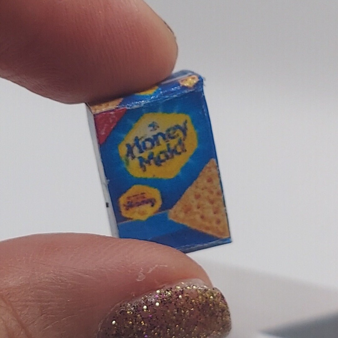 Dollhouse Miniature Graham Crackers Cookies 1:12 Scale - Etsy