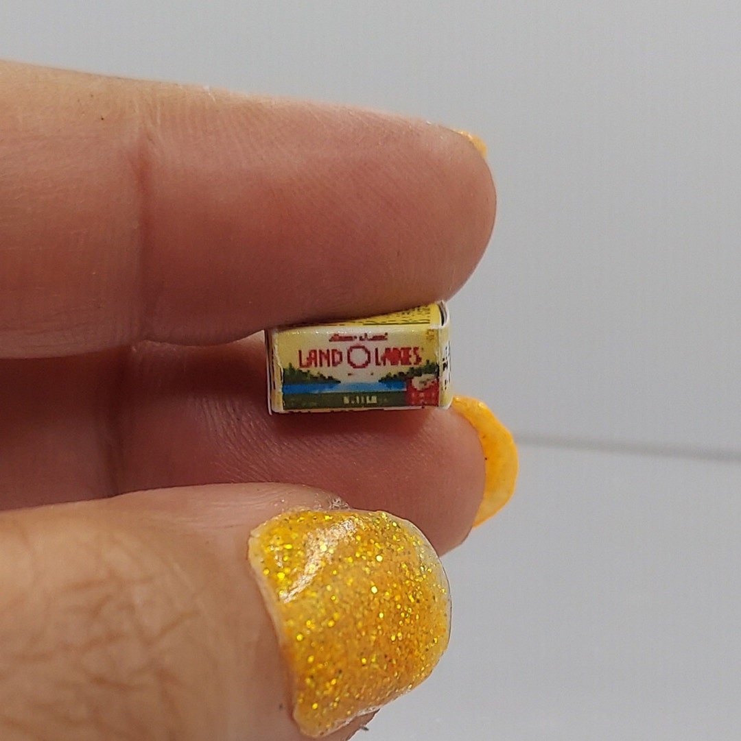 Dollhouse Miniatures 1:12 Scale Box Butter Sticks - Etsy