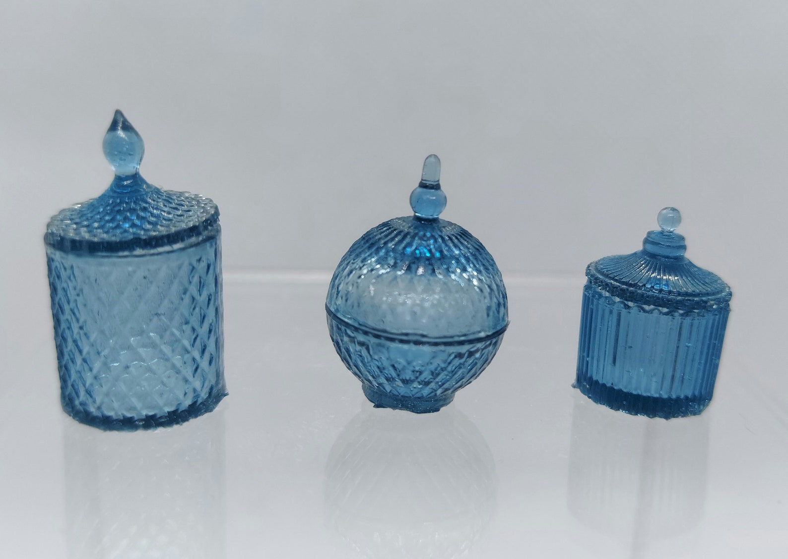 Dollhouse Miniature Trinket Candy Dish - Etsy