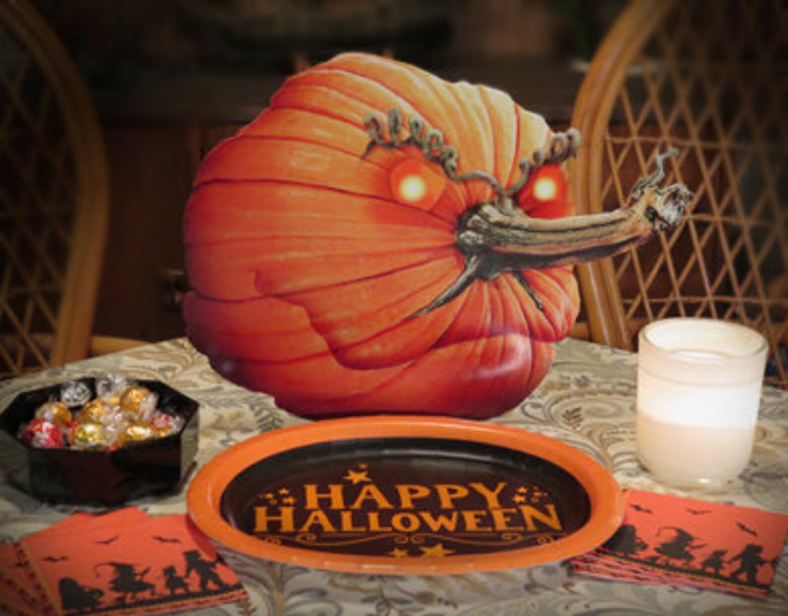Cyrano-the-pumpkin Official Crumpkin's Pumpkins' Halloween Decoration ...