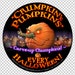 Crumpkin's Pumpkins Carve up Chumpkins, Every Halloween! - Round Badge ...
