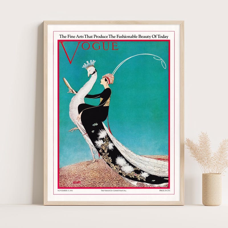 Vogue Poster - Etsy
