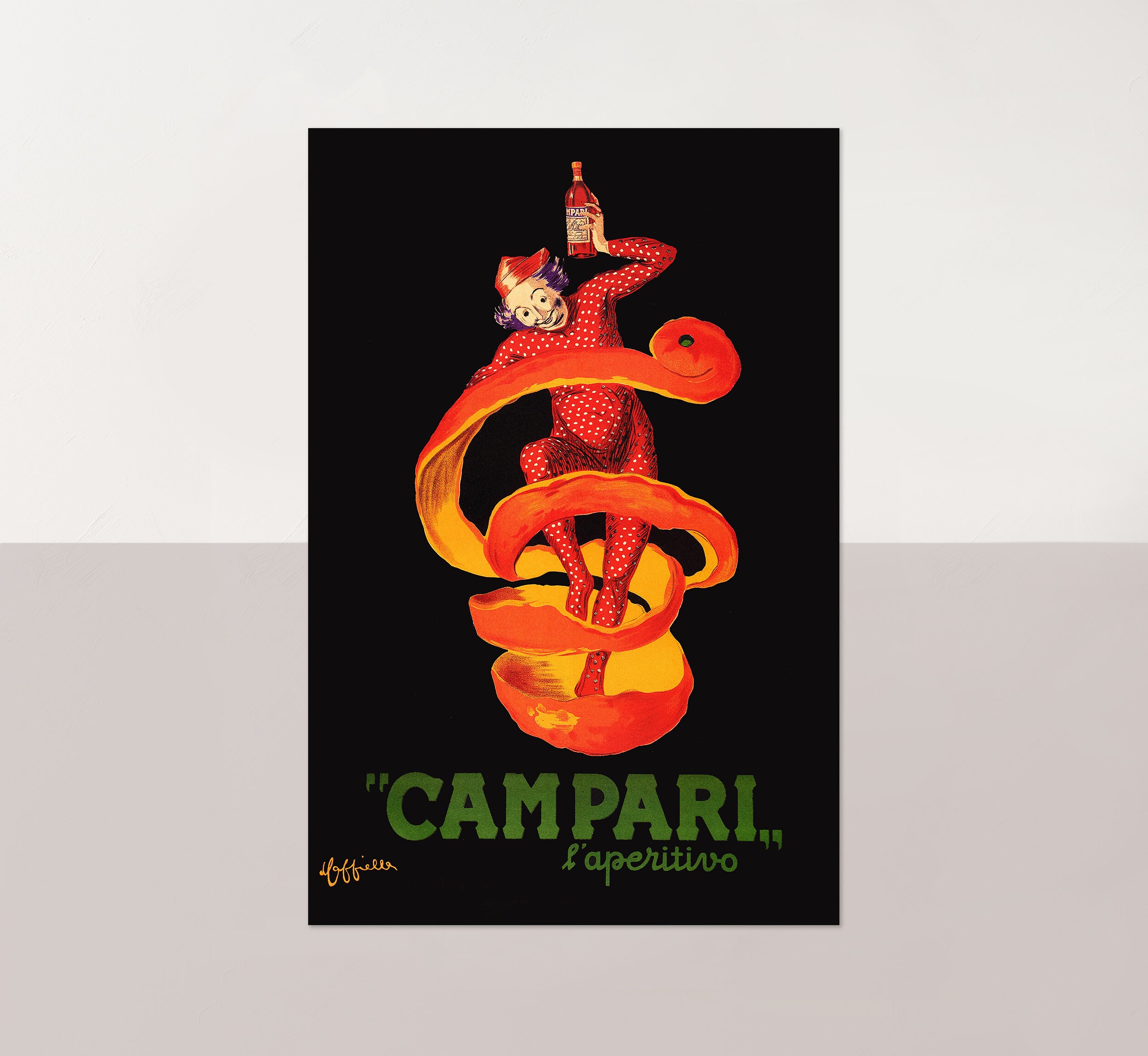 The Legendary Campari Vintage Advertising Poster Vintage - Etsy