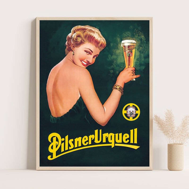 Vintage Pinup Girl Sign - Etsy