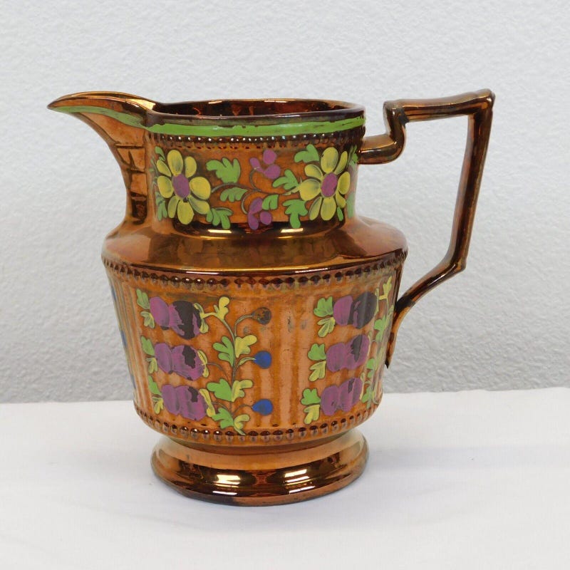 Antique Lusterware - Etsy