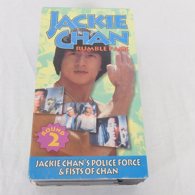 Lot of 8 Jackie Chan VHS Movies First Strike Who Am I Police Force ...