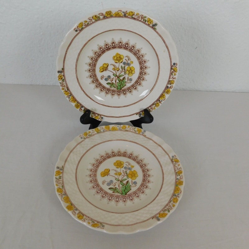 Buttercup China Plates - Etsy