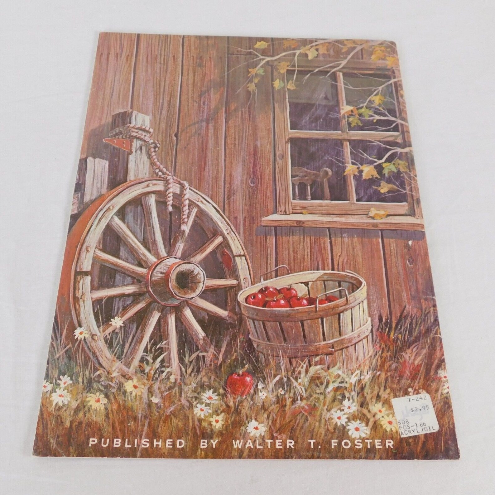 Adventures in Acrylics and Oils Bob Bates Walter Foster Art Book 186 ...