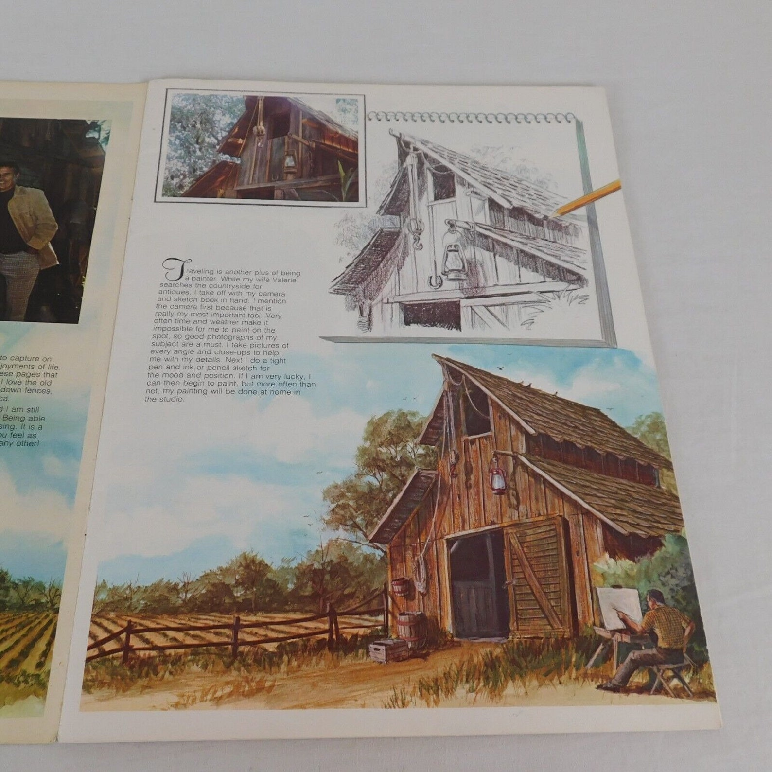 Adventures in Acrylics and Oils Bob Bates Walter Foster Art Book 186 ...