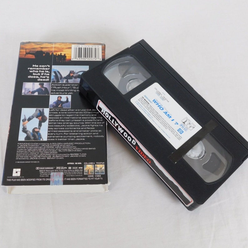 Lot of 8 Jackie Chan VHS Movies First Strike Who Am I Police Force ...