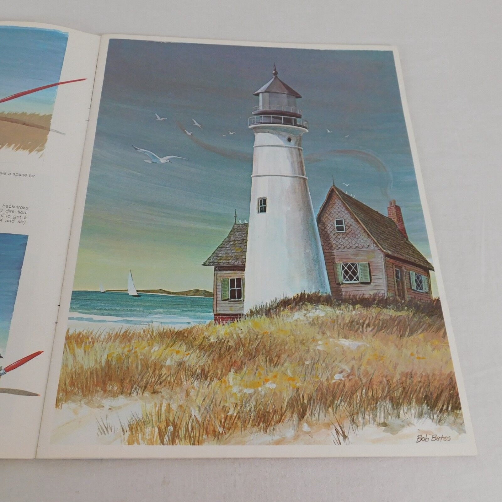 Adventures in Acrylics and Oils Bob Bates Walter Foster Art Book 186 ...