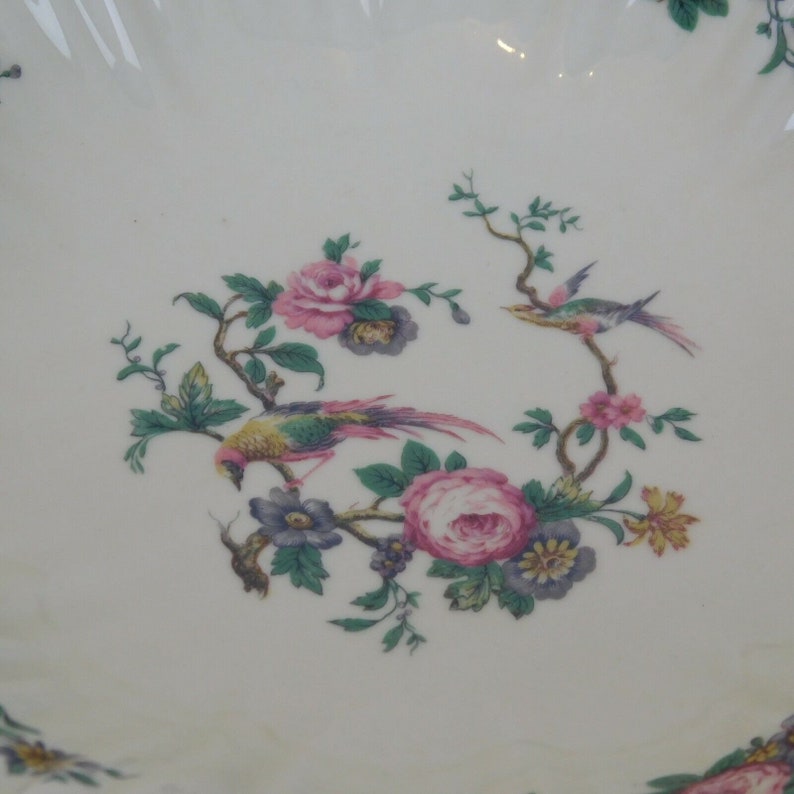 Bernardaud Limoges Porcelain Spring Time Ruffled Sauce Serving Bowl ...