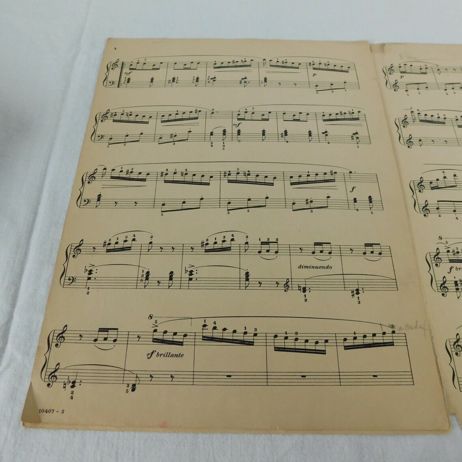 Antique Piano Sheet Music 1906 the Music Box Easy Instructive Second ...