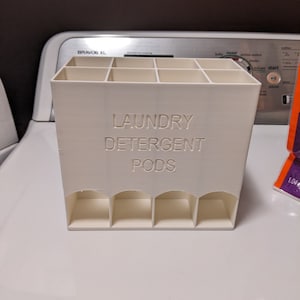 Laundry Detergent Organizer, Laundry Room, Laundry Room Storage ...