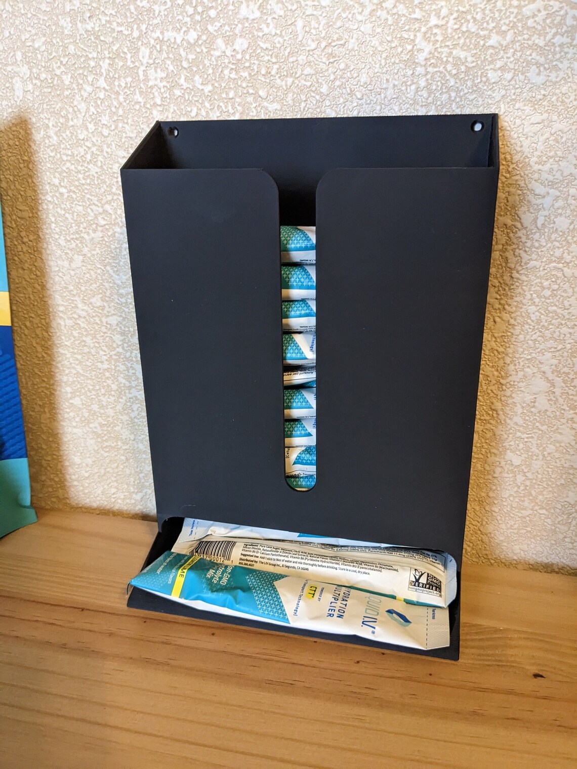 Liquid IV Packet Wall Mount Organizer / Dispenser - Keep Your Pantry ...