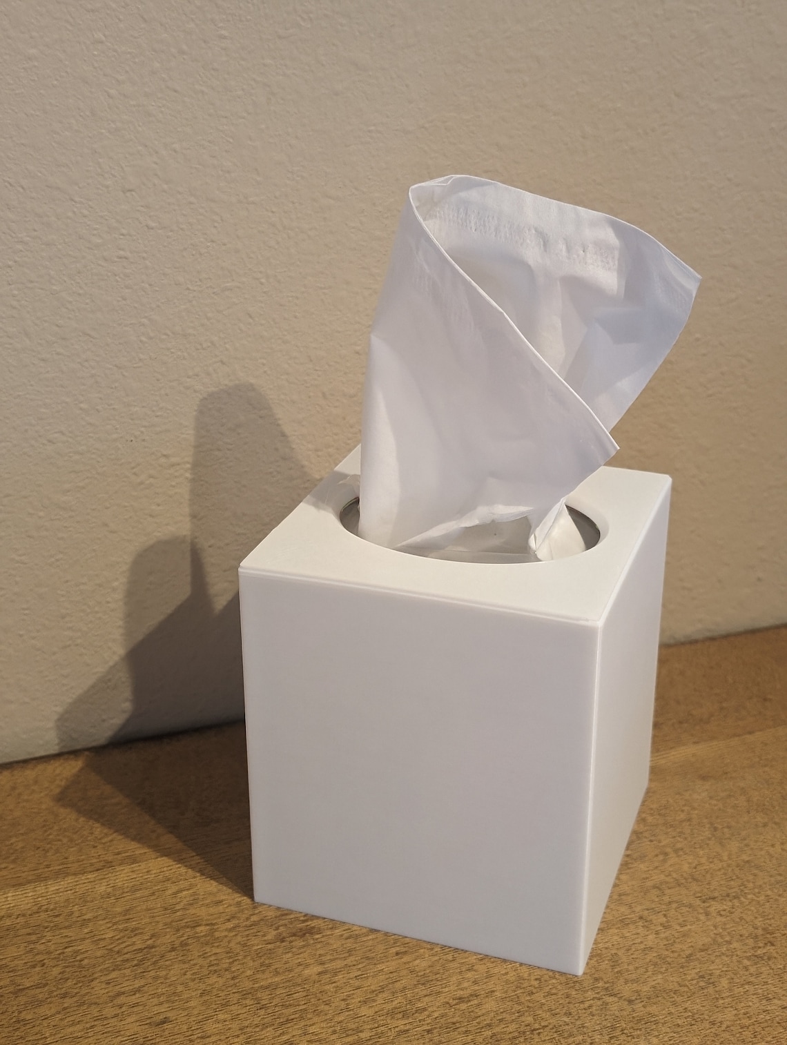 Tissue Box Cover, Jade White, Tissue Box, Tissue Cover, Minimalist ...