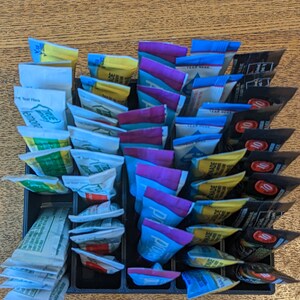 Water Flavor Packet Organizer, Drink Packet Holder, Water Packet Holder ...