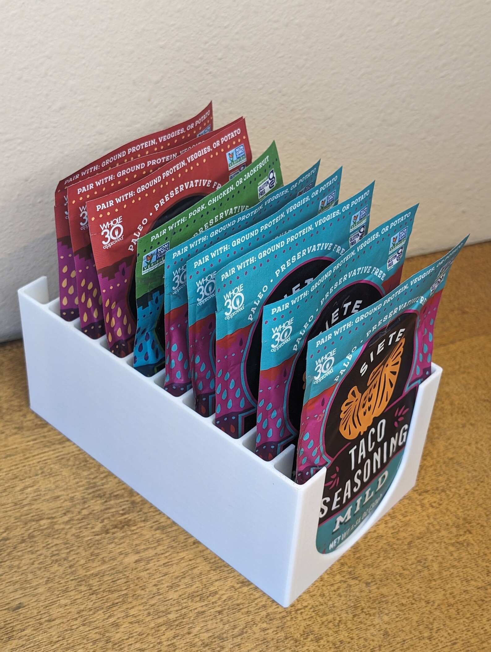 Seasoning Packet, Seasoning, Spices, Spices Rack, Pantry Organizer ...