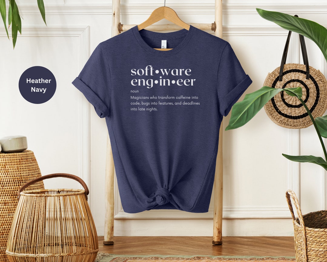 Software Engineer Shirt, Funny Engineering T-shirt, Engineer T Shirt ...