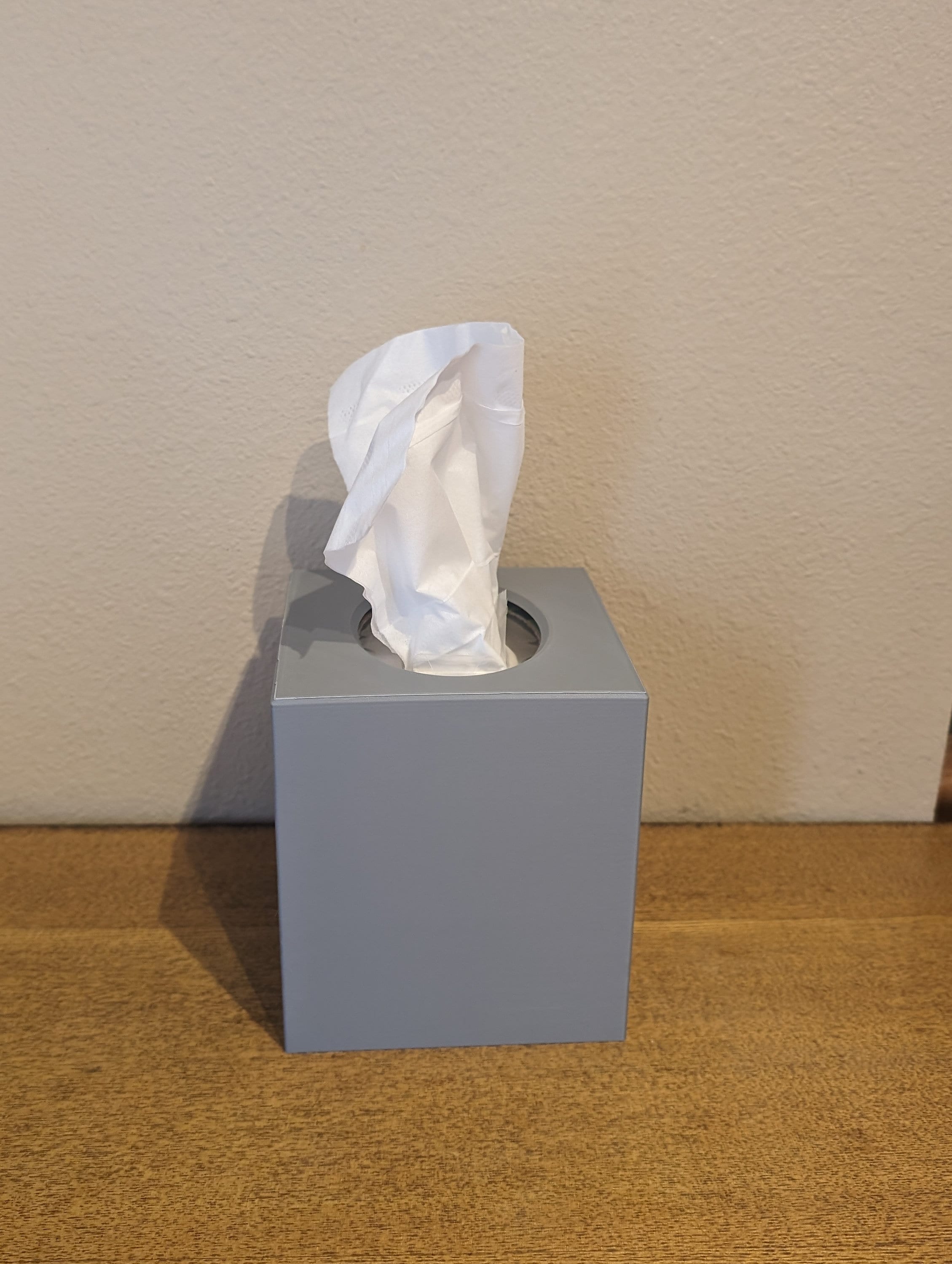 Tissue Box Cover, Ash Gray, Tissue Box, Tissue Cover, Minimalist Design ...