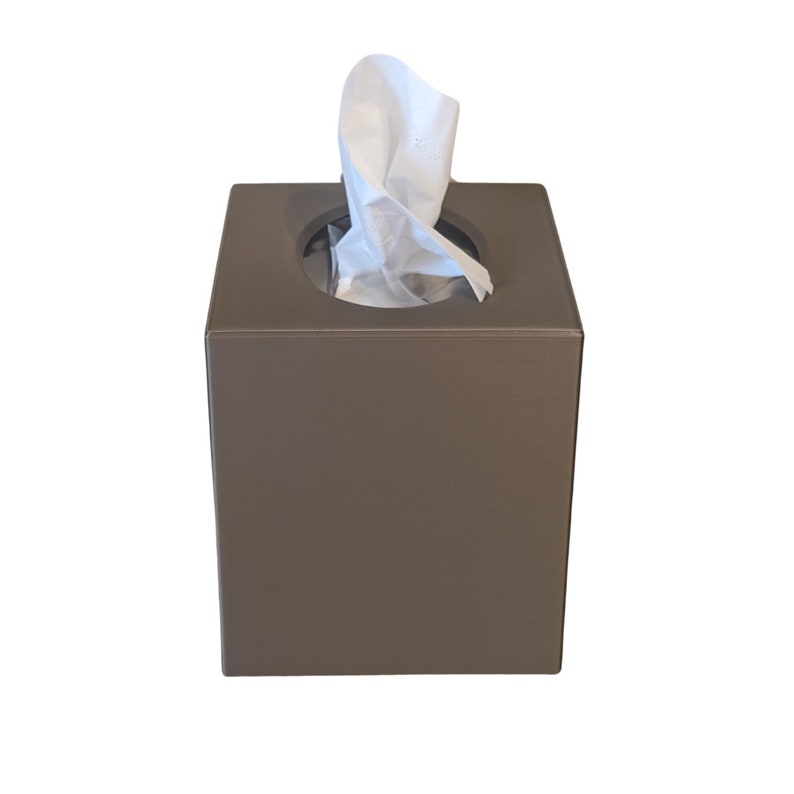Tissue Box Cover, Bronze, Bronze Tissue Box, Tissue Cover, Minimalist ...