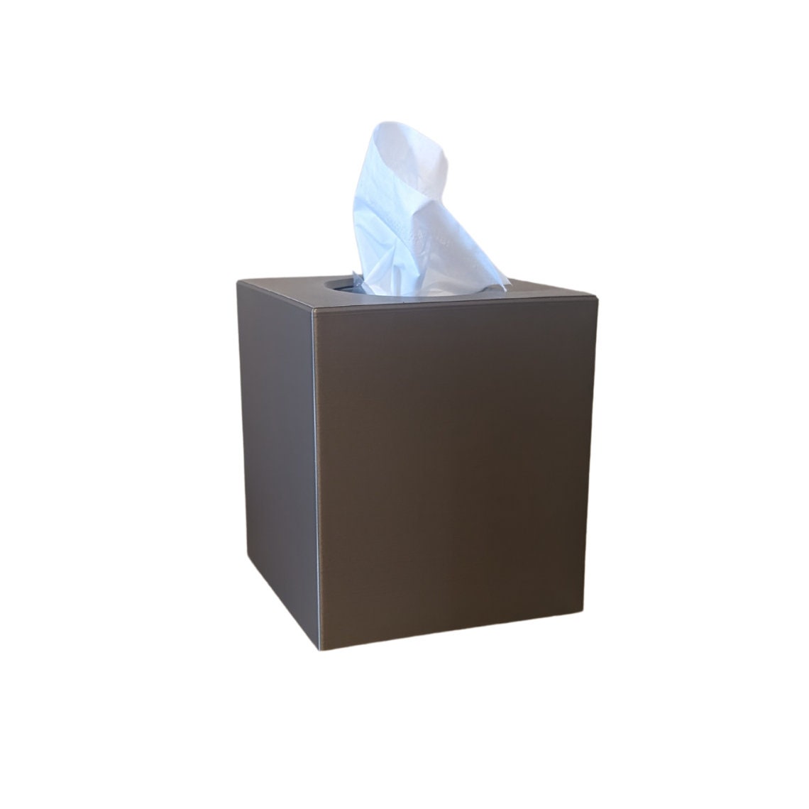 Tissue Box Cover, Bronze, Bronze Tissue Box, Tissue Cover, Minimalist ...