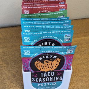 Seasoning Packet, Seasoning, Spices, Spices Rack, Pantry Organizer ...