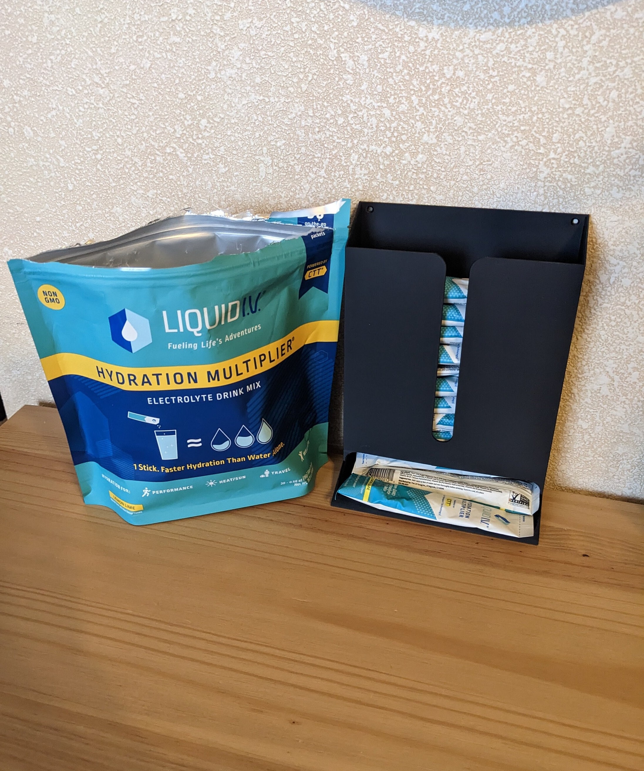 Liquid IV Packet Wall Mount Organizer / Dispenser - Keep Your Pantry ...