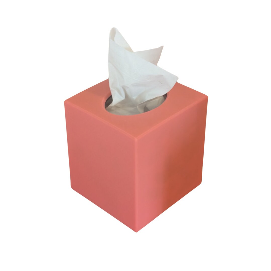 Tissue Box Cover, Vibrant Pink, Pink Tissue Box, Tissue Cover ...