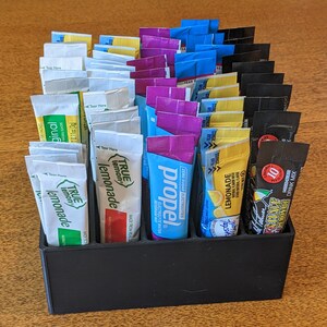 Water Flavor Packet Organizer, Drink Packet Holder, Water Packet Holder ...