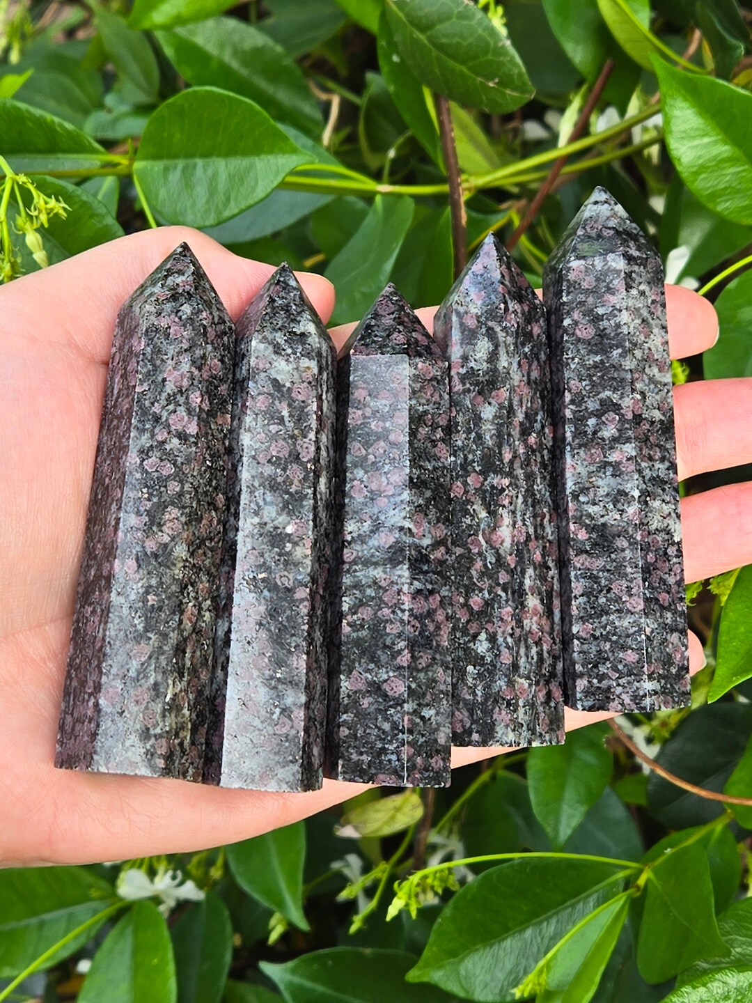 Garnet Crystal Tower, Garnet - Etsy