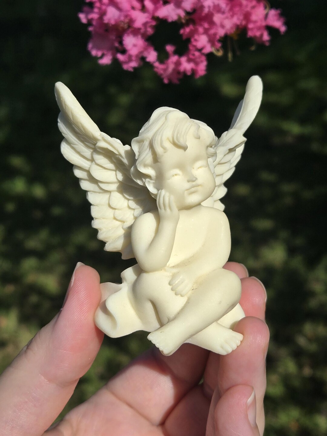 Tagua Nut Angel, Ivory Nut Angel Carving - Etsy