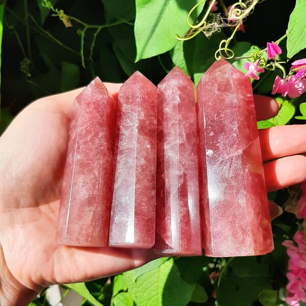 Strawberry Crystal - Etsy