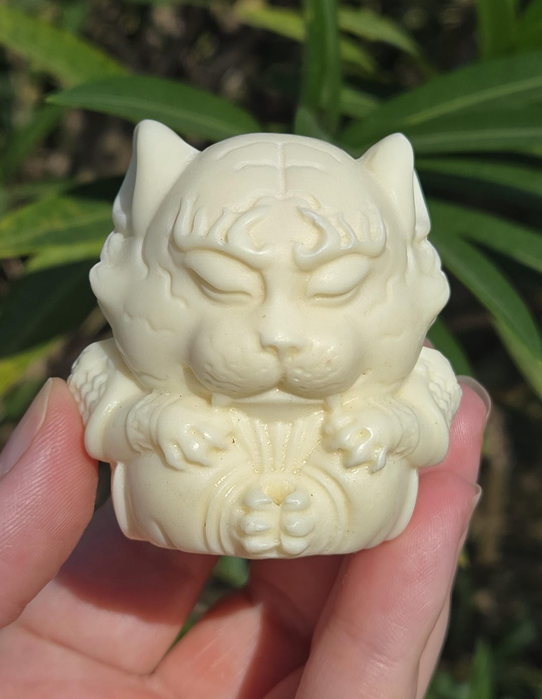 Tiger, Tagua Nut Tiger Carving, Ivory Nut Tiger - Etsy
