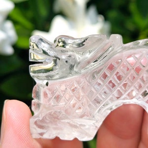 Dragon, Clear Quartz Crystal Dragon - Etsy